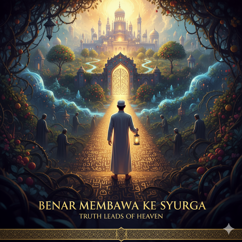 BENAR MEMBAWA KE SYURGA